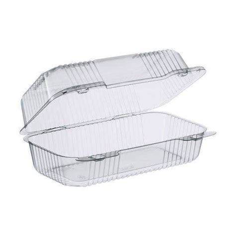 Large Rectangular Plastic Cake Hinged Container Plastic Hinges