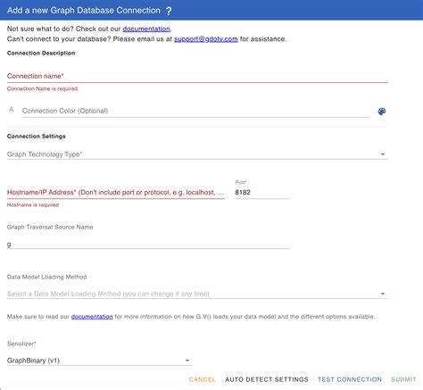 Connection Management Gv Graph Database Client Documentation