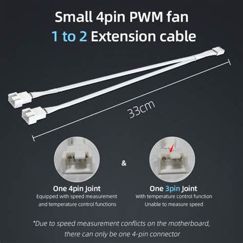 Teucer 2 3 4ways Pwm Splitter 4pin Pwm Female To 3 4 Pin Pwm Adapter Motherboard Cpu Power Cable