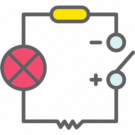 Circuit Education Electric Physics Science Icon Download On Iconfinder