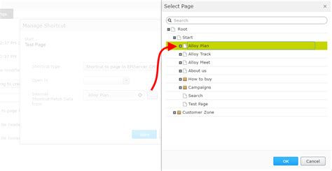 Creating a page shortcut using drag and drop Grzegorz Wiecheć