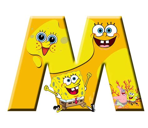 Pin By Db2 On ♥ Sponge Bob Abc ♥ Spongebob Lettering Letters And Numbers