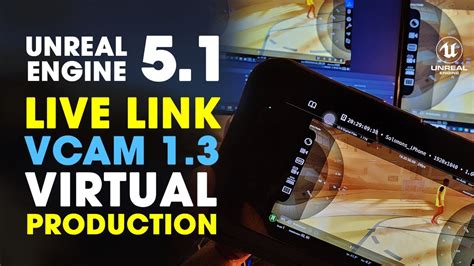 Unreal Engine 51 ~ Live Link Vcam Update Test With Iphone X Virtual