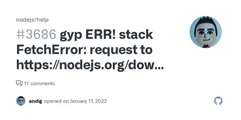 Gyp Err Stack Fetcherror Request To Download