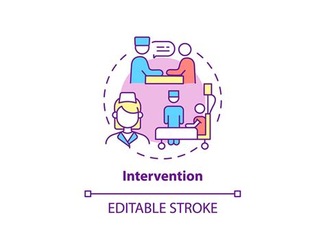 Intervention Concept Icon By Bsd Studio ~ Epicpxls