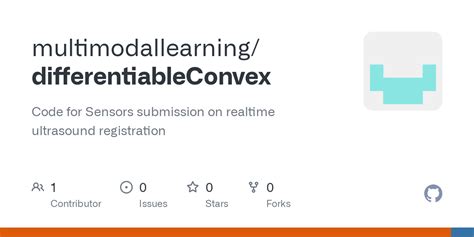 github multimodallearning differentiableconvex code for sensors