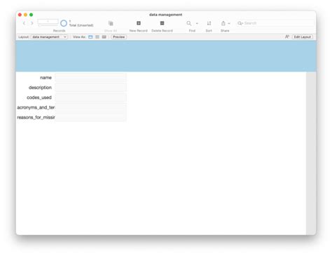 Creating A Database Fast And Easy With Filemaker Pro Rubber Boots Data