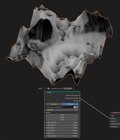 Hydraulic Occlusion OSL Open Shading Language Scripts Blender Artists Community