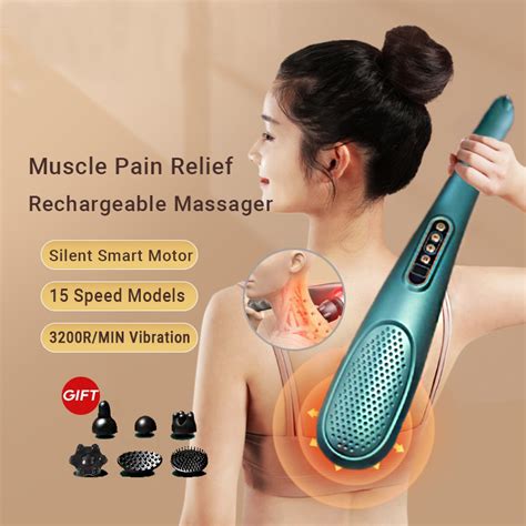 Handheld Massager Electric Massager Therapy Chargeable Body Massager