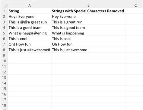 VBA如何从字符串中删除特殊字符 Statorials