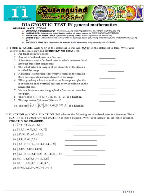 G11 Gen Math Pdf