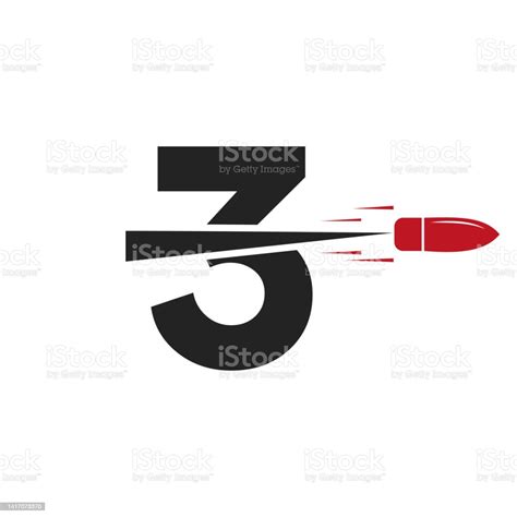 편지 3 샷 총알 로고 벡터 템플릿 개념 방어 로고 타입에 대 한 개념에 대한 스톡 벡터 아트 및 기타 이미지 개념 격투기