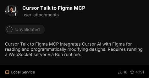 Cursor Talk To Figma Mcp Mcp Servers · Lobehub