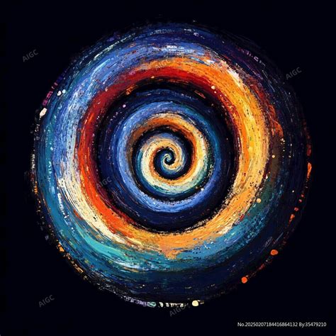 Ai创作图漩涡星系装饰画 手绘银河插画 螺旋星云装饰画 银河立体画 吊顶喷画宇宙漩涡 大设计旋星系 螺旋艺术抽象画油彩 宇宙手绘插画 星云漩涡装饰画 螺旋漩涡星系 漩涡星河星系 银河星系手绘