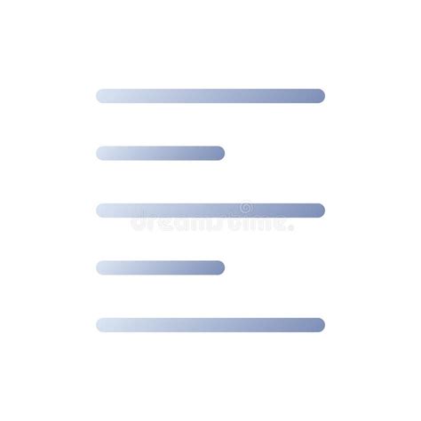 Text Flat Gradient Two Color Ui Icon Stock Vector Illustration Of