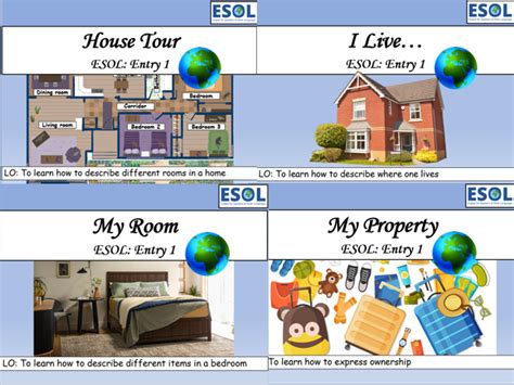 Esol Entry 1 2 English At Home Bundle Teaching Resources