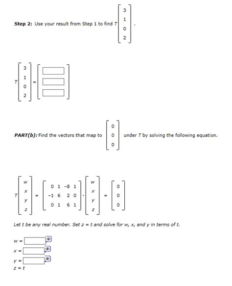 solved the linear transformation t r n rightarrow r m is