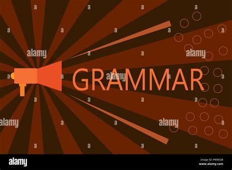 Handwriting Text Writing Grammar Concept Meaning System And Structure Of A Language Correct