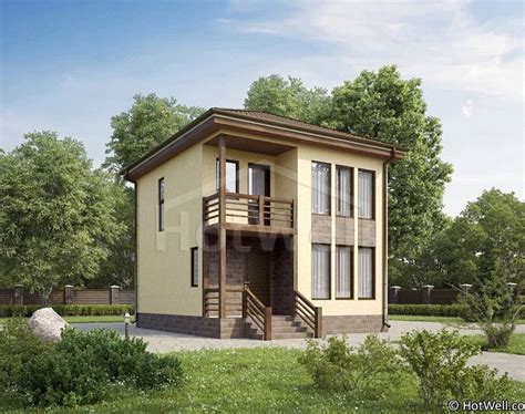 Проекты небольших двухэтажных домов цены чертежи планировки фото