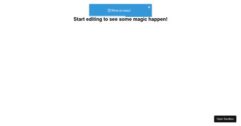 React Toastify Test Codesandbox