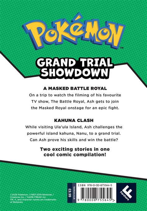 Pokémon Grand Trial Showdown Graphic Novel Pokémon 9780008755645