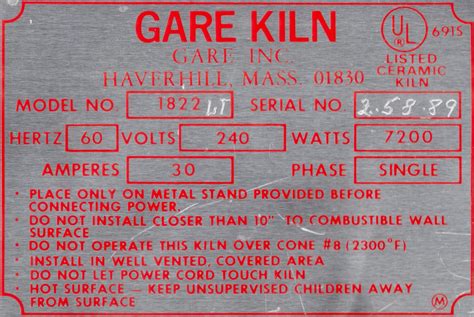 Another Day Another Project Converting Manual Gare Kiln To Pid Controller Programmable Kiln