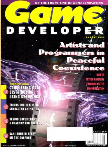 Game Developer Issue 021 August 1997 Game Developer Retromags