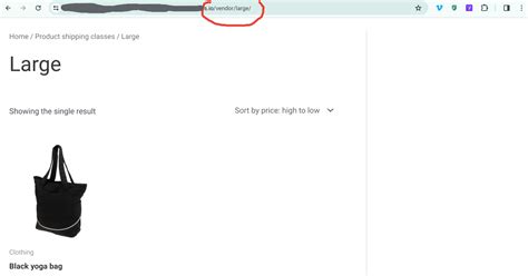 Woocommerce Product Archive For Shipping Classes