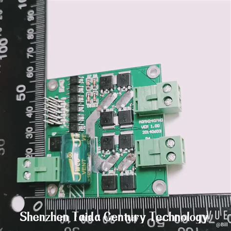 Taidacent Ttl V V A W Dual Dc Pwm Motor Speed Controller Driver Board H Bridge L