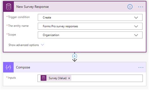 triggering power automate for a specific survey megan v walker