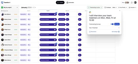 Ai Project Management Assistant Teamline Collaborative Timeline