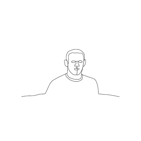 Premium Vector A Man Posing Dashingly Facing Forward