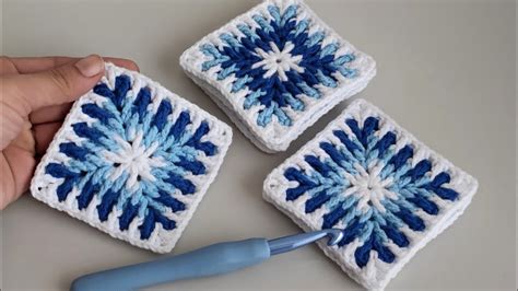 How To Crochet A Mosaic Square For Absolute Beginners Sımple Square
