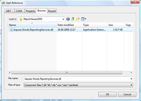 Integrate With Ms Report Viewerasposewords For Reporting Services