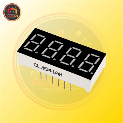 4 Digit Multiplexing 7 Segment Display MA Robotic 4 Digit Multiplexing 7 Segment Display MA Robotic