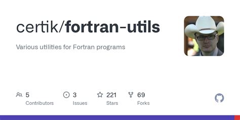 Github Certikfortran Utils Various Utilities For Fortran Programs