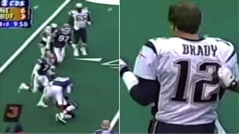 Tom Brady Throwback To The Insane Hit He Took From Nate Clements In 2001