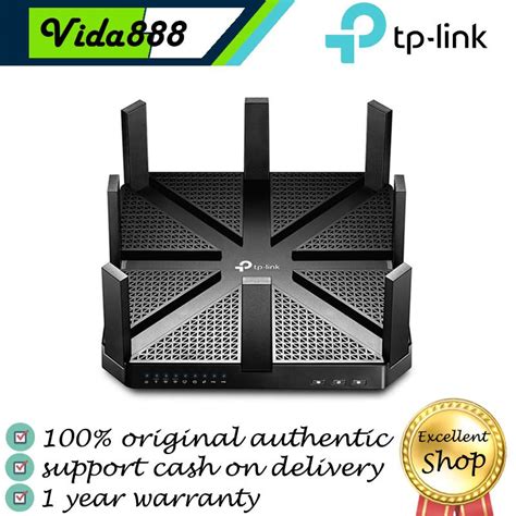 Tp Link Archer C5400 Ac5400 Wireless Tri Band Mu Mimo Gigabit Router Lazada Ph