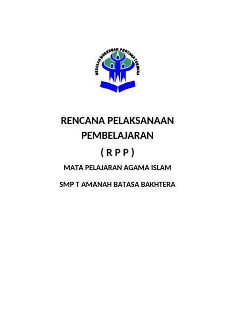 Rpp Tugas Microteching Pdf