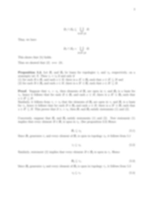 Solution Topology Topology Lecture 5 Topology Course Topology Math