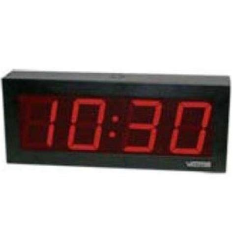 Valcom Vip D440a 4 Digit Ip Poe Surface Mount Digital Clock
