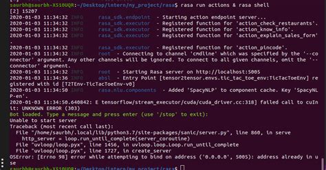unable to start server rasa open source 2024 12 09