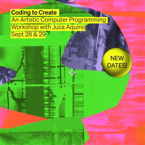 Coding To Create An Artistic Computer Programming Workshop With Juca