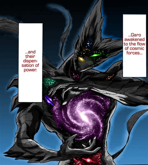 Colored My Favourite Panel Of Cosmic Garou One Punch Man Anime One Punch Man One Punch