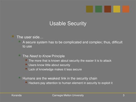 Ppt Usable Privacy And Security I Powerpoint Presentation Free