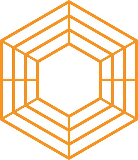 Modern Geometric Hexagonal Shape Design 17339999 Png