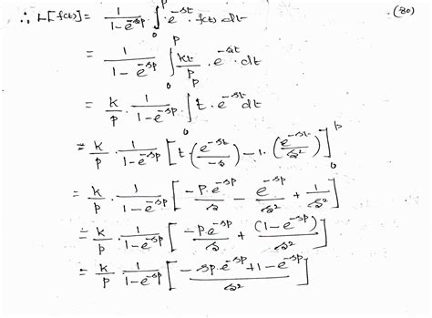 Tpgit Mathematics Laplace Transform Of Periodic Functions