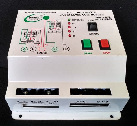 Imagine Technologies Fully Automatic Water Level Controller And Indicator With 2 Float Sensor