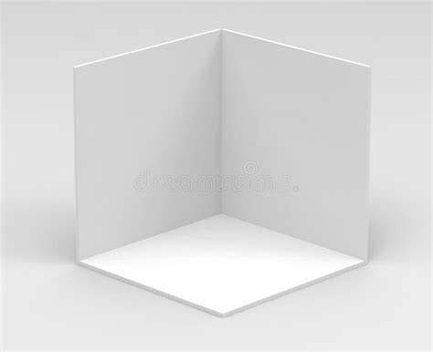 3d White Room Isometric Walls Pedestal Backdrops Plinth Isometric Room