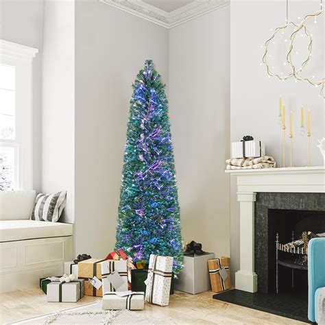 6 Foot Fiber Optic Christmas Tree 6ft 7ft Artificial Fibre Optic